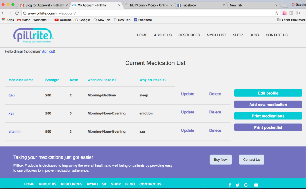 Creative Tips for Taking Pills and Tracking Medical Information; ‘MY ...